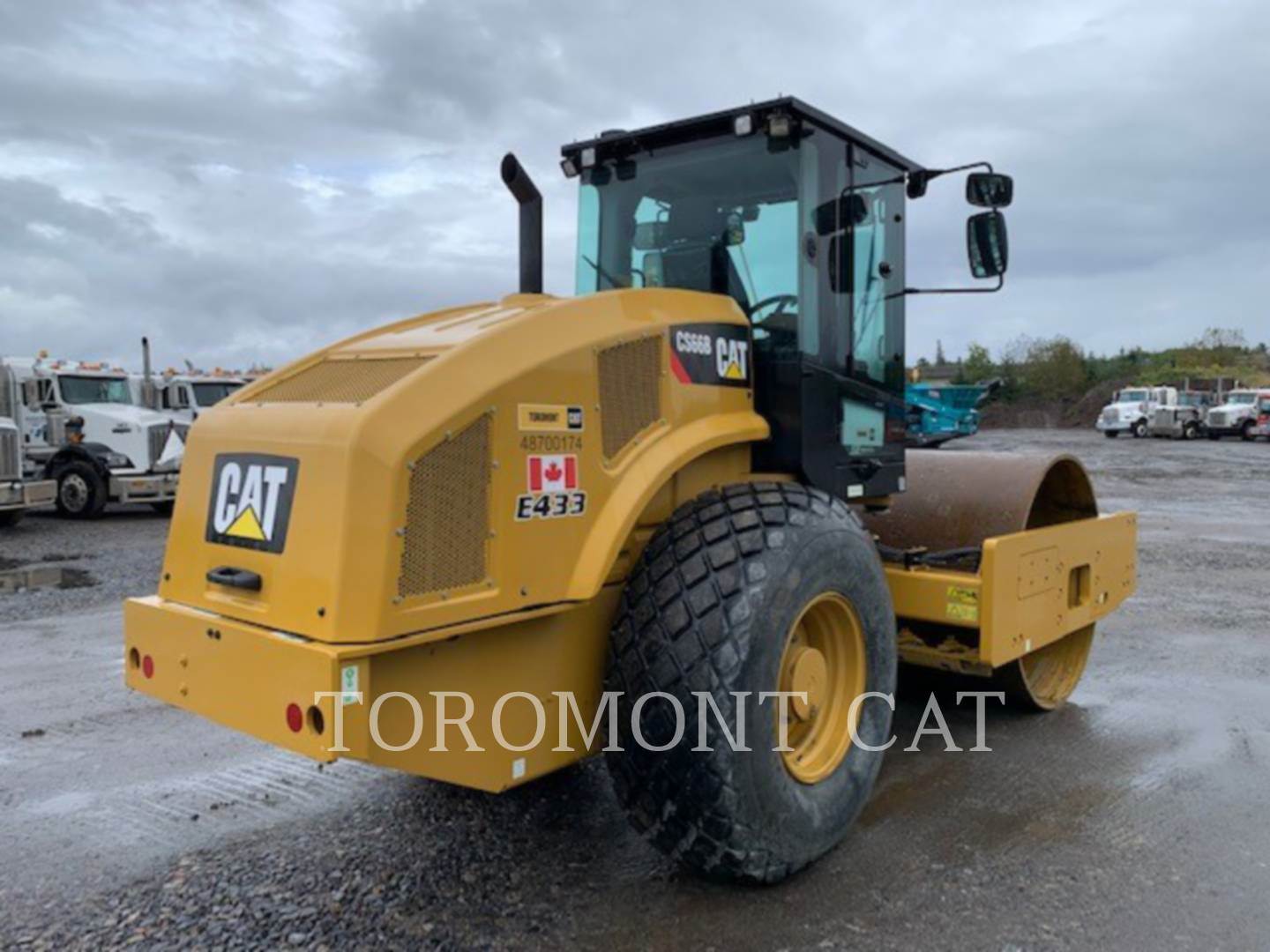 2016 Caterpillar CS66B Smooth Drum Roller Compactor For Sale, 1,285 ...