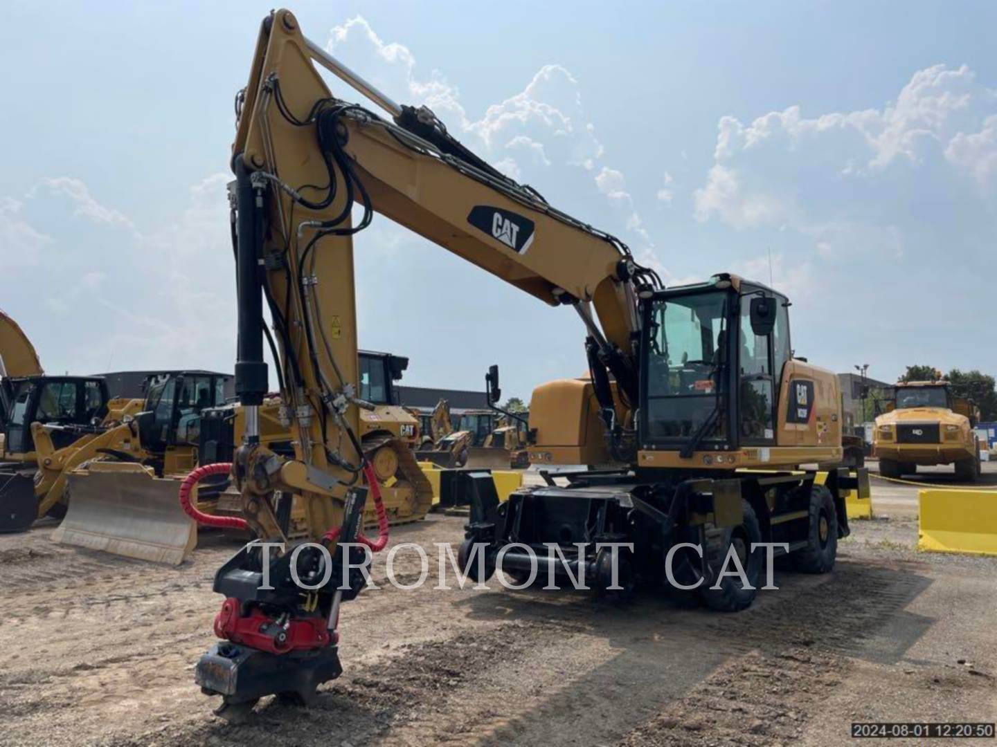 2015 Caterpillar M320F Wheeled Excavator For Sale, 1,536 Hours ...