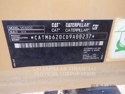 2021 Caterpillar MD6200 Blasthole Drill For Sale, 8,943 Hours ...