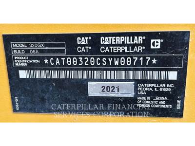 2021 Caterpillar 320-05GX Excavator For Sale, 1,143 Hours | Rayong ...
