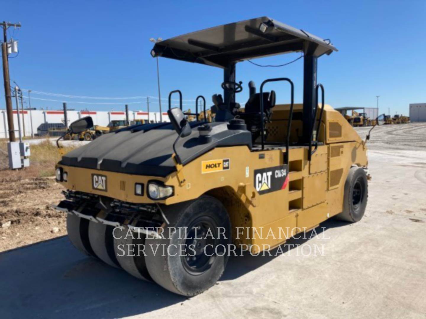 2017 Caterpillar CW34 Pneumatic Tired Roller For Sale, 3,194 Hours ...