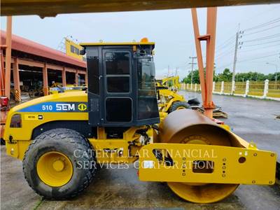 2022 Caterpillar SEM510 Smooth Drum Roller Compactor For Sale, 257 ...