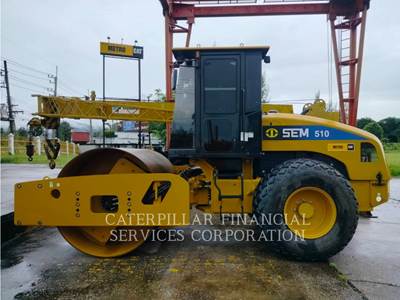 2022 Caterpillar SEM510 Smooth Drum Roller Compactor For Sale, 257 ...