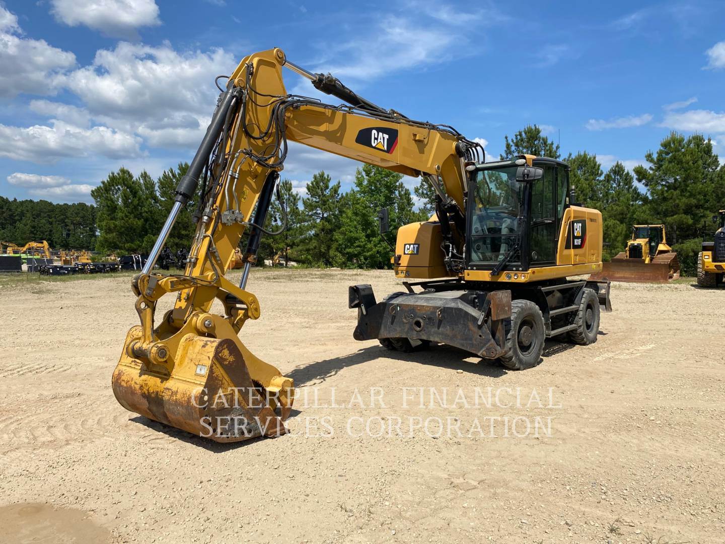 2015 Caterpillar M318F Wheeled Excavator For Sale, 7,032 Hours | Hope ...