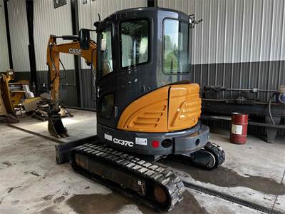2018 Case CX37C Mini Excavator For Sale, 2,475 Hours | Orangeville, PA ...