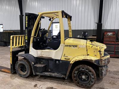 2008 Hyster H155XL Pneumatic Tire Forklift - 15500lb Capacity For Sale ...