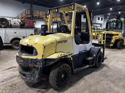 2008 Hyster H155XL Pneumatic Tire Forklift - 15500lb Capacity For Sale ...
