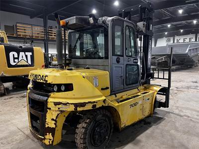 2016 Hyundai 70D-9 Pneumatic Tire Forklift For Sale, 10,778 Hours ...
