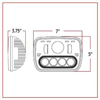 Universal Headlight Assembly For Sale | Spokane Valley, WA | TRX TLED ...