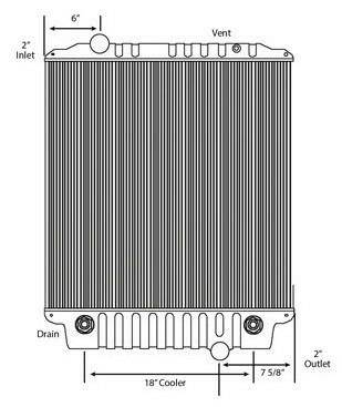 Freightliner MT45 Radiator For Sale | Henderson, CO | KEY HDC010151DT ...