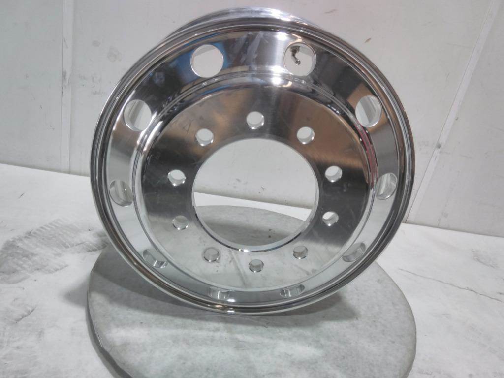 WHEEL, 15 DEG TUBELESS ALUM, HUB-PILOTED DUAL-MOUNTING, TWO PIECE ...