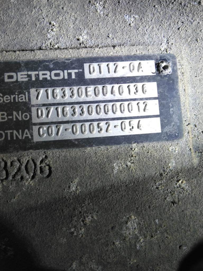 2018 Detroit DT12-OA (1ST GEN OVERDRIVE) Transmission For Sale | Toledo ...