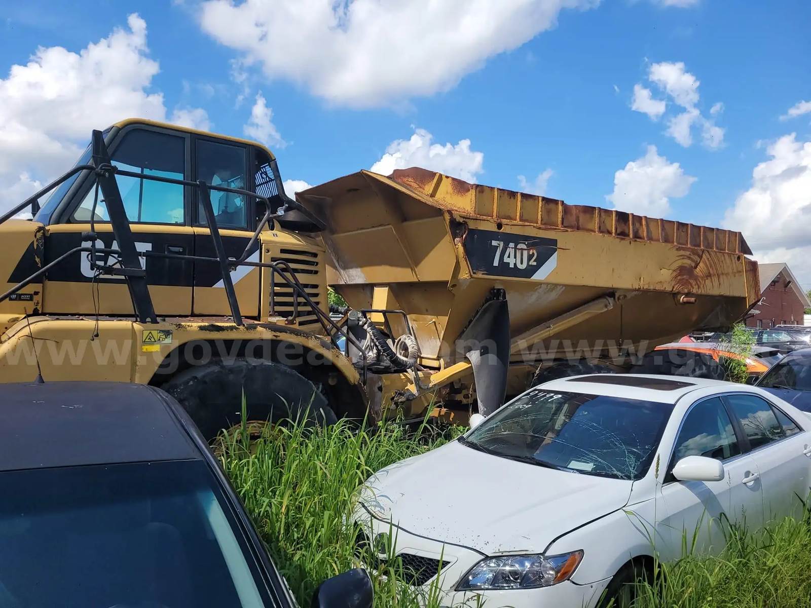 2008 CAT 740B NON RUNNING TRUCK For Sale | Houston, TX | 13843051 ...