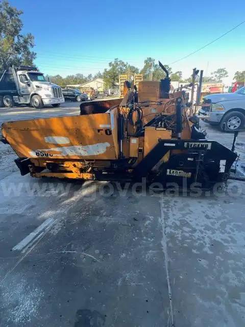 LeeBoy 2000 Asphalt Paver Model 8500, Hatz 54hp Diesel Eng., Conveyor ...