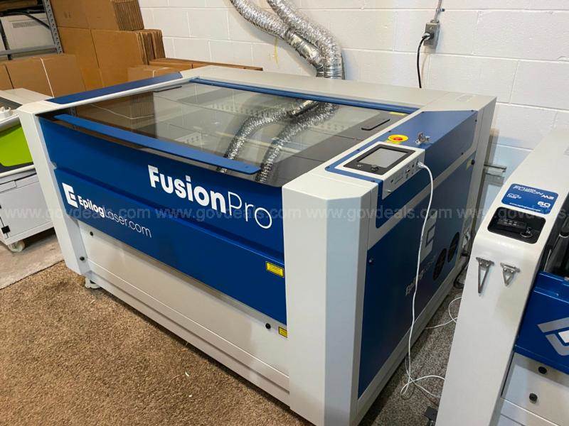 2020 Epilog Fusion PRO 120W Laser Engraver Cutter w/Cutting Bed ...