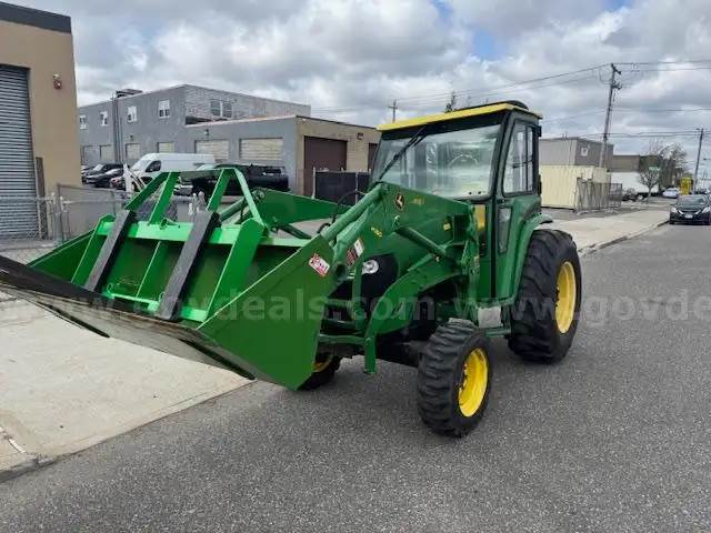 2009 John Deere 4120 4WD Compact Backhoe For Sale, 4,865 Hours ...