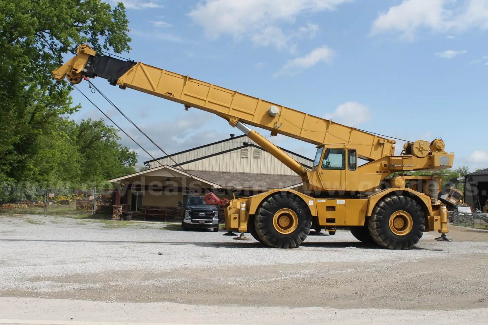 1975 Grove RT75S 4x4 Rough Terrain Crane For Sale, 802 Hours ...