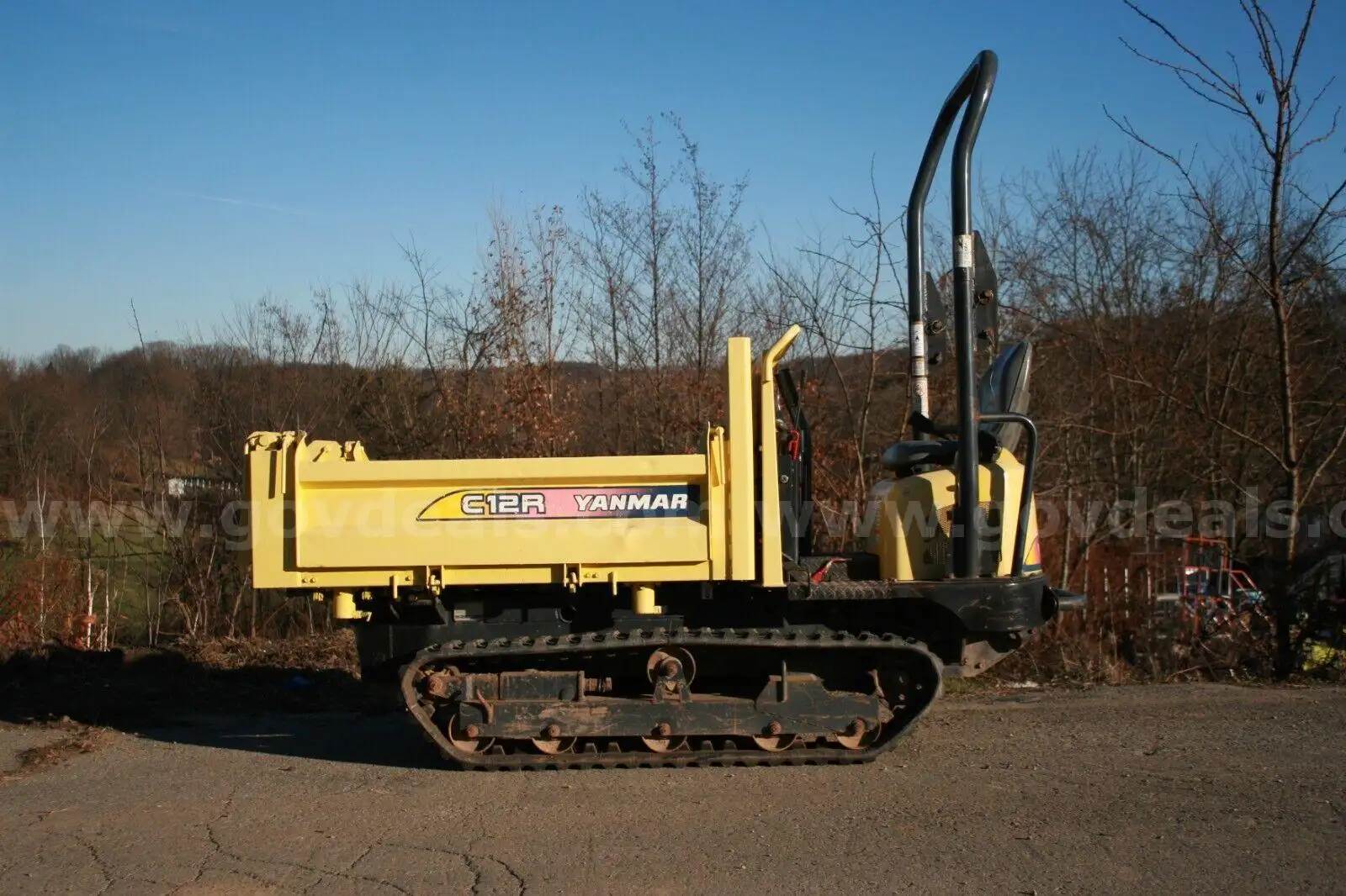 Yanmar Crawler C12R-B Tracked Carrier Diesel Threeway Dumper For Sale ...