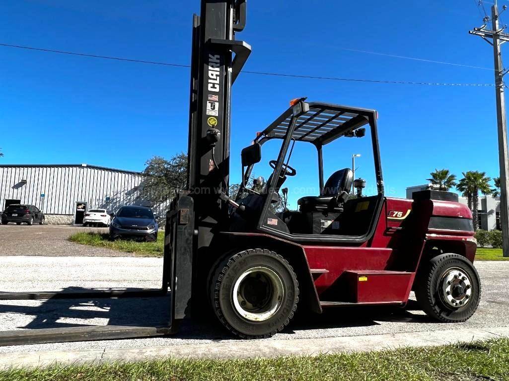 2016 CLARK FORKLIFT MODEL C75 For Sale, 3,618 Hours | Tampa, FL | 19807 ...