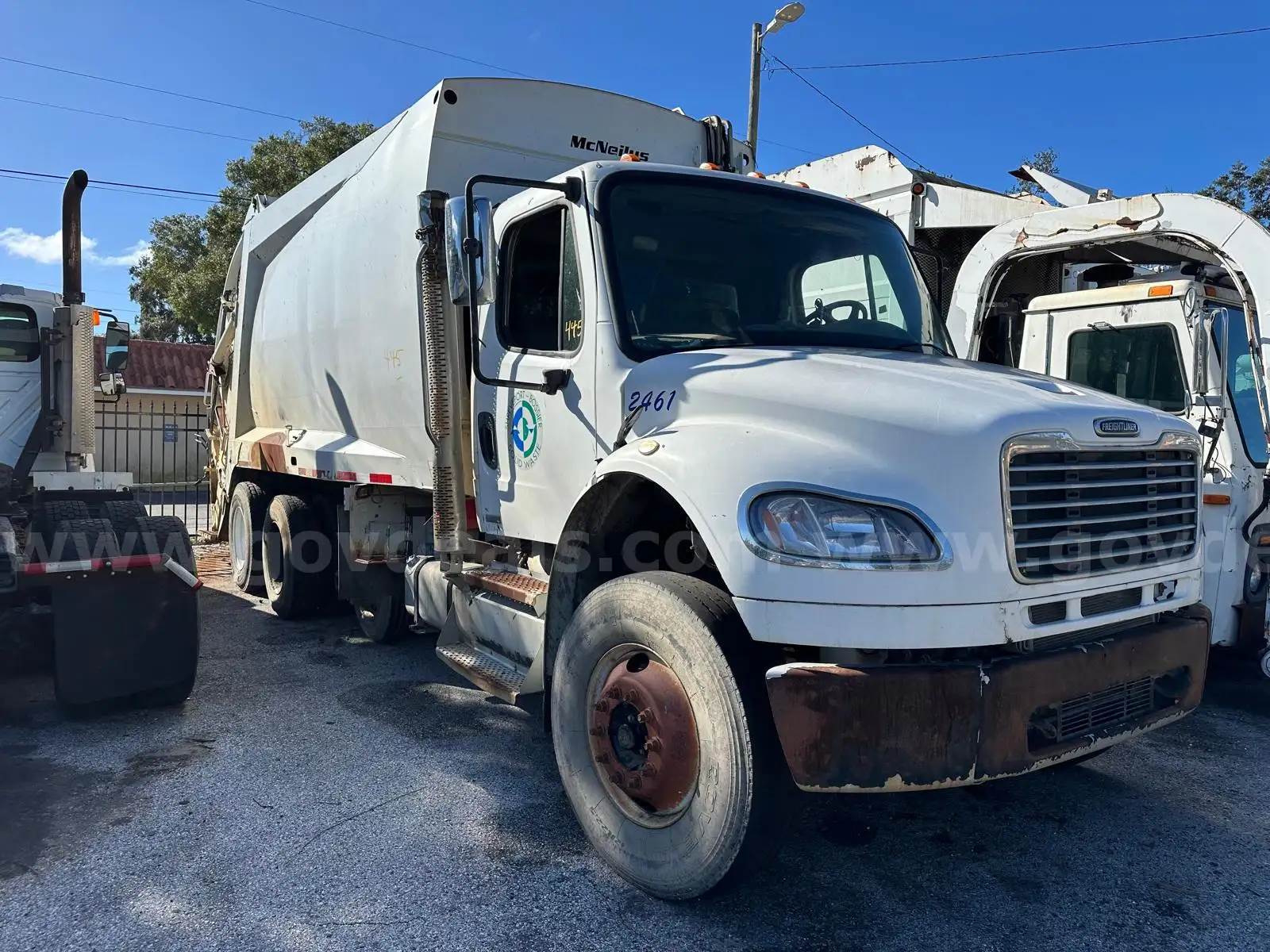 2011 Freightliner M2 106 T/A McNeilus Rear Load Garbage Truck For Sale ...