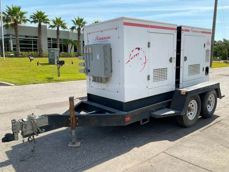 GENERAC MAGNUM GENERATOR MODEL MMG125, DIESEL, 90KW For Sale, 8,367 ...