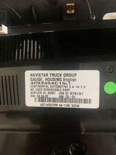 2010 Freightliner Thomas Bus Instrument Panel Cluster For Sale | Medley ...