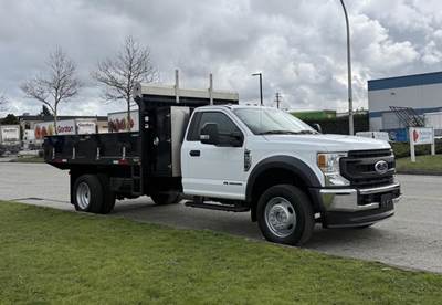 2021 Ford F600 XL Regular Cab 4WD Powerstroke Diesel Dually Dump Truck ...