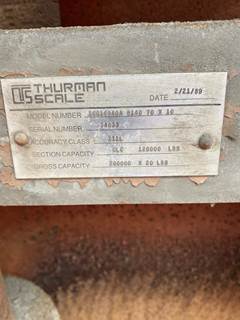 Thurman Truck Scale For Sale | Duryea, PA | 11657604 | MyLittleSalesman.com