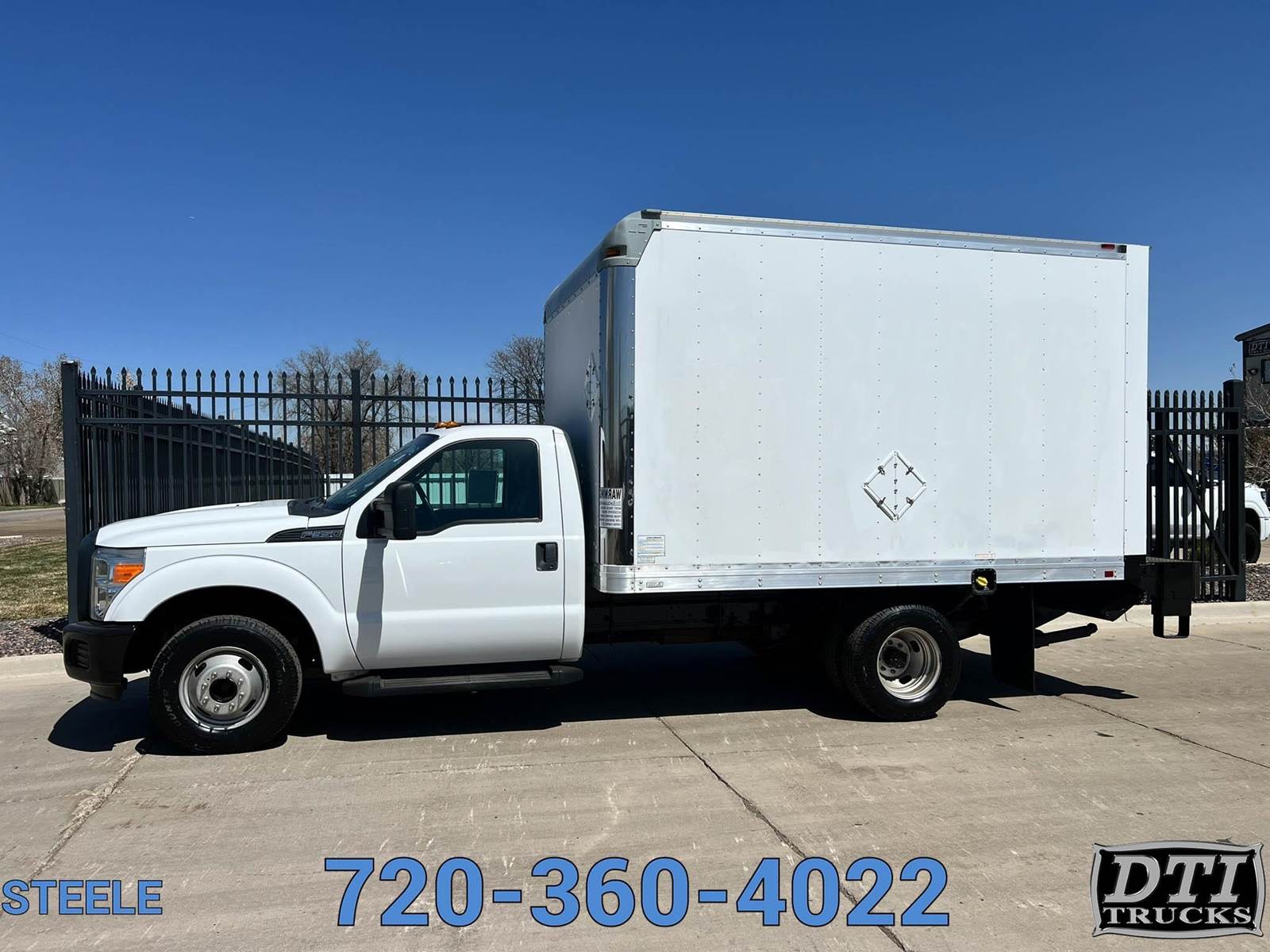 2015 Ford F-350 12 ft Box Truck - Automatic, Liftgate For Sale, 1,029 ...