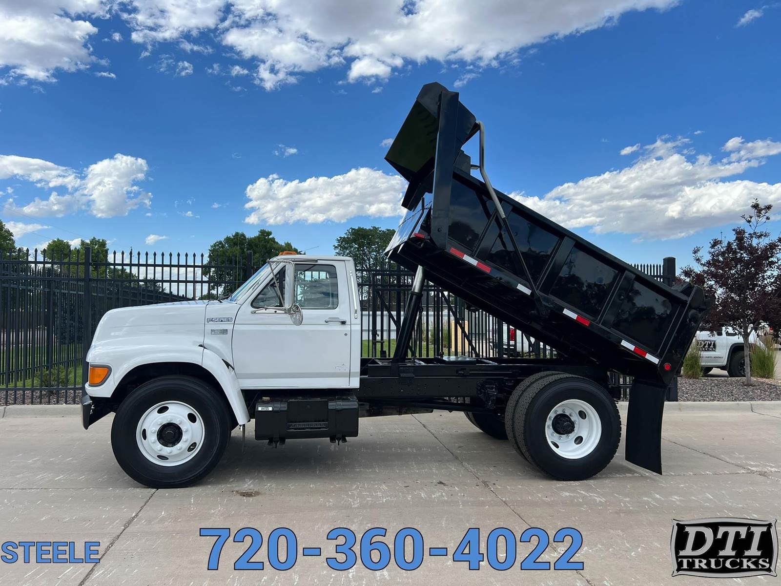 1999 Ford F-800 Dump Truck - Cummins, Automatic For Sale, 44,222 Miles ...