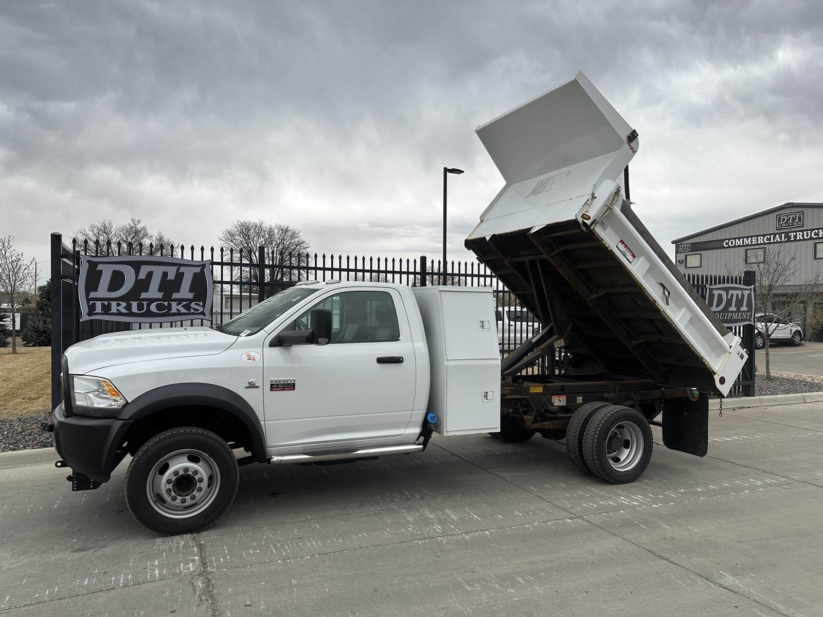 2012 RAM 4500 Single Axle Dump Truck - Cummins 305HP, 6 Speed Autoshift Automatic, 9' Dump For ...