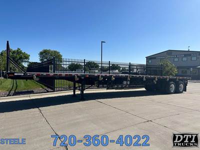 2006 Transcraft TL-2000 45x96 Steel Flatbed Trailer - Air Ride, Fixed ...