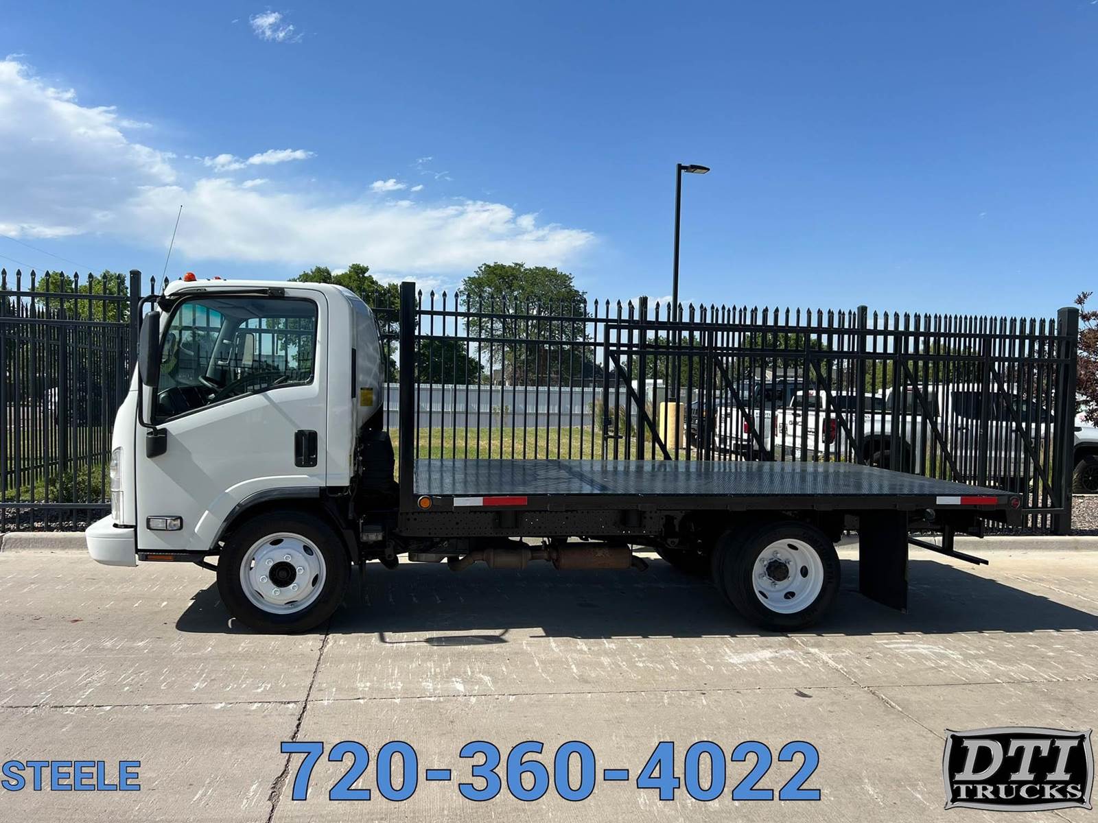 2017 Chevrolet W4500 14 ft Flatbed Truck - Automatic For Sale, 72,096 ...