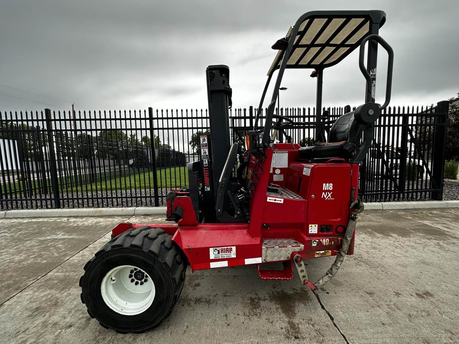 2017 Moffett M8 55.3P Piggyback Forklift For Sale, 760 Hours | Thorton ...