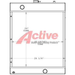 Laymor Sweeper Radiator 450 4 WHL SWEEPER 450628, 450628AT, RS7521 ...