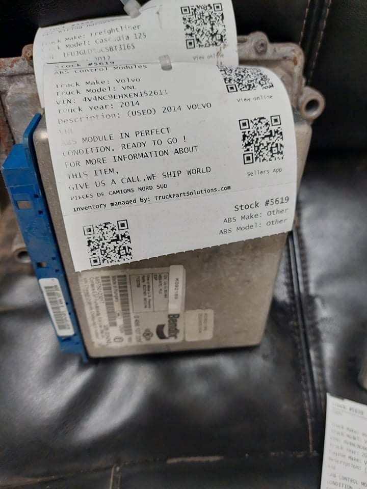 (Used) 2014 Volvo VNL Abs Module In Perfect Condition. Ready To Go ...