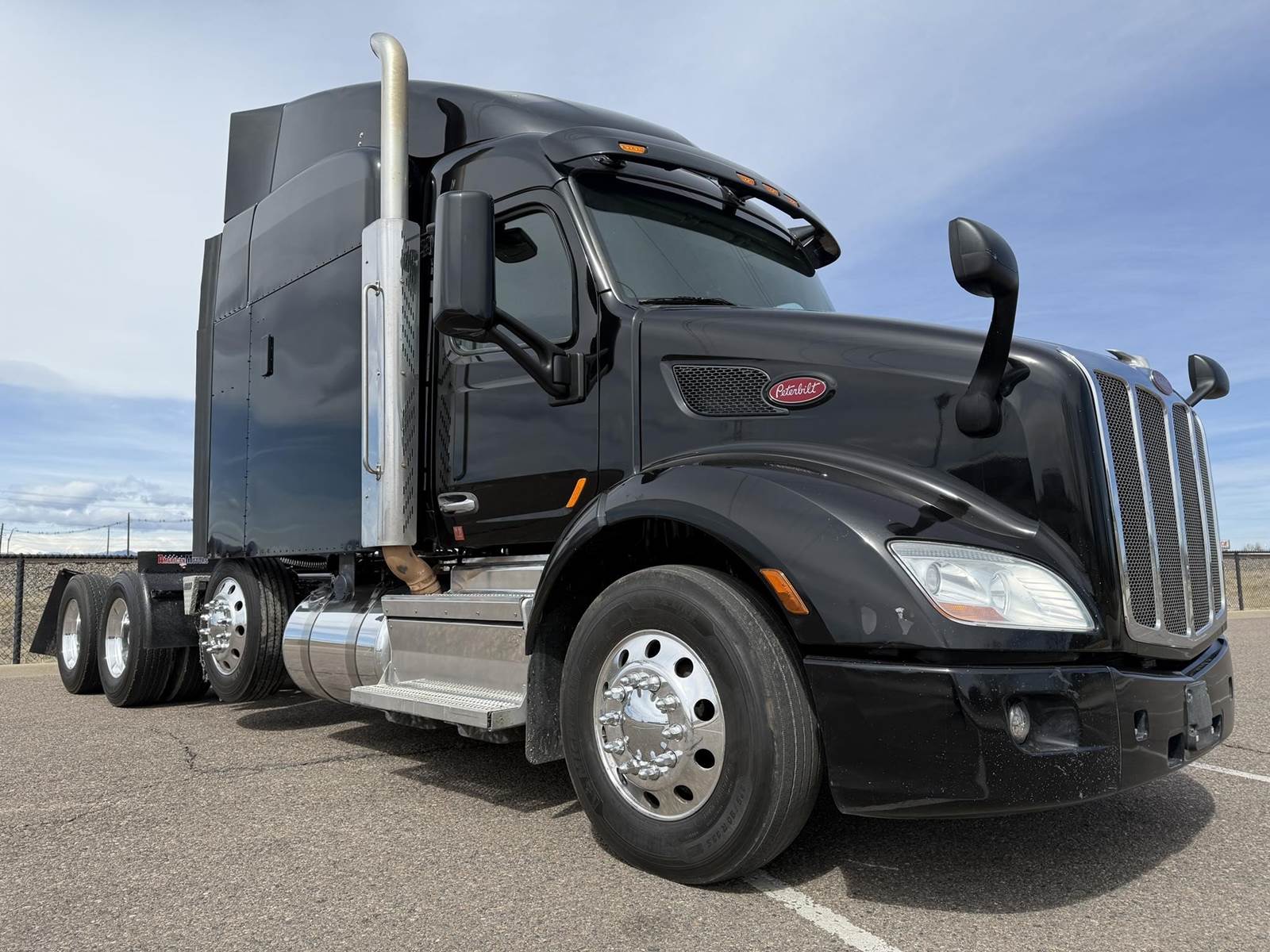 2019 Peterbilt 579 Tri Axle Sleeper Semi Truck - 72" Mid Roof Sleeper ...