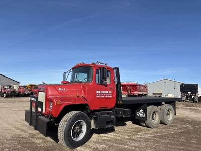 1976 Mack DM600 Flatbed Truck For Sale | Merrill, WI | 44471 ...