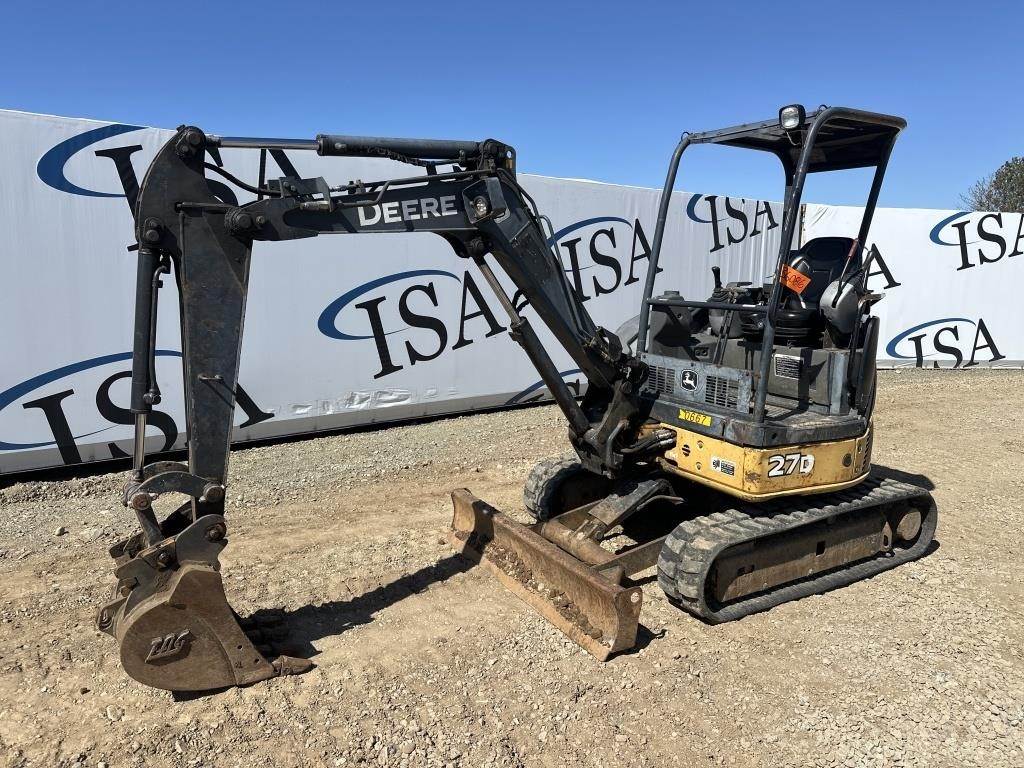 John Deere 27D Mini Excavator For Sale, 5,154 Hours | Merrill, WI ...