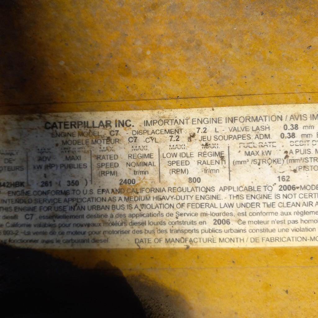 2007 Caterpillar C7 Engine for a CAT C7 For Sale, 227,627 Miles | Big ...