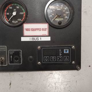 2001 Gillig Low Floor Bus Instrument Panel Cluster for a Gillig CITY ...