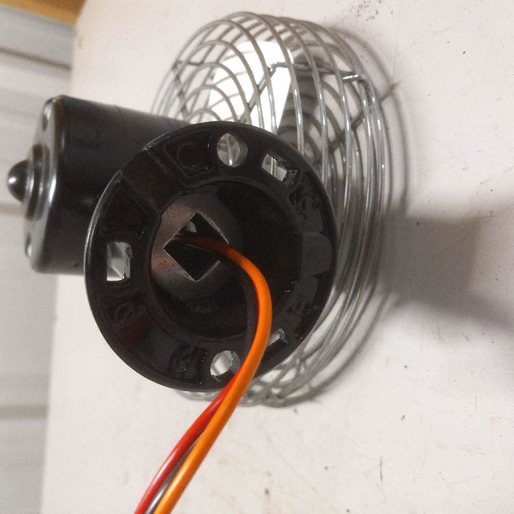 Good used working window defroster fan Assy for school buses. 2 Spd ...