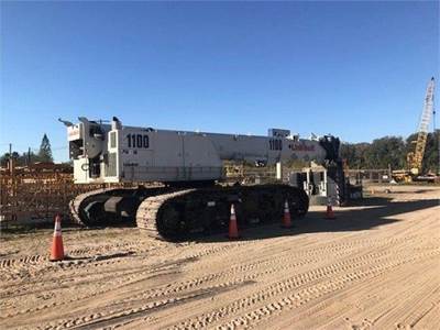 2015 Link-Belt TCC-1100 Crawler Crane For Sale, 5,645 Hours | Fort ...