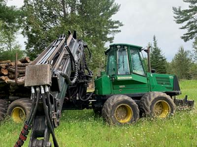 2007 John Deere 1110D Forwarder For Sale, 29,688 Hours | Spaulding, MI ...