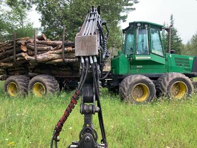 2007 John Deere 1110D Forwarder For Sale, 29,688 Hours | Spaulding, MI ...