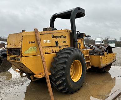 1998 Champion 840P Padfoot Roller Compactor For Sale, 11,837 Hours ...