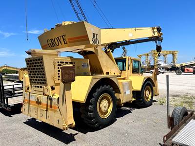 1998 Grove RT58D Rough Terrain Crane For Sale, 2,193 Hours | New ...