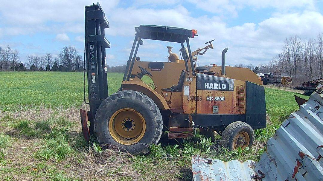 1999 HARLO HC5600 Rough Terrain Forklift For Sale, 5,716 Hours | Bennington, IN | MJT03pNq424406 ...