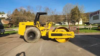 2000 Hypac C850B Smooth Drum Roller Compactor For Sale, 2,500 Hours ...