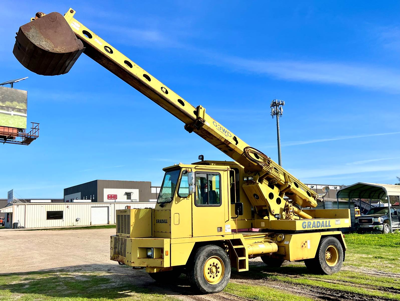 1998 Gradall G3WD Wheeled Excavator For Sale, 4,095 Hours | Baton Rouge ...